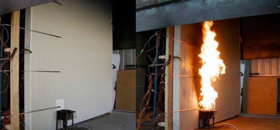 Fire Performance in Sandwich Panels Istanbul-Konya